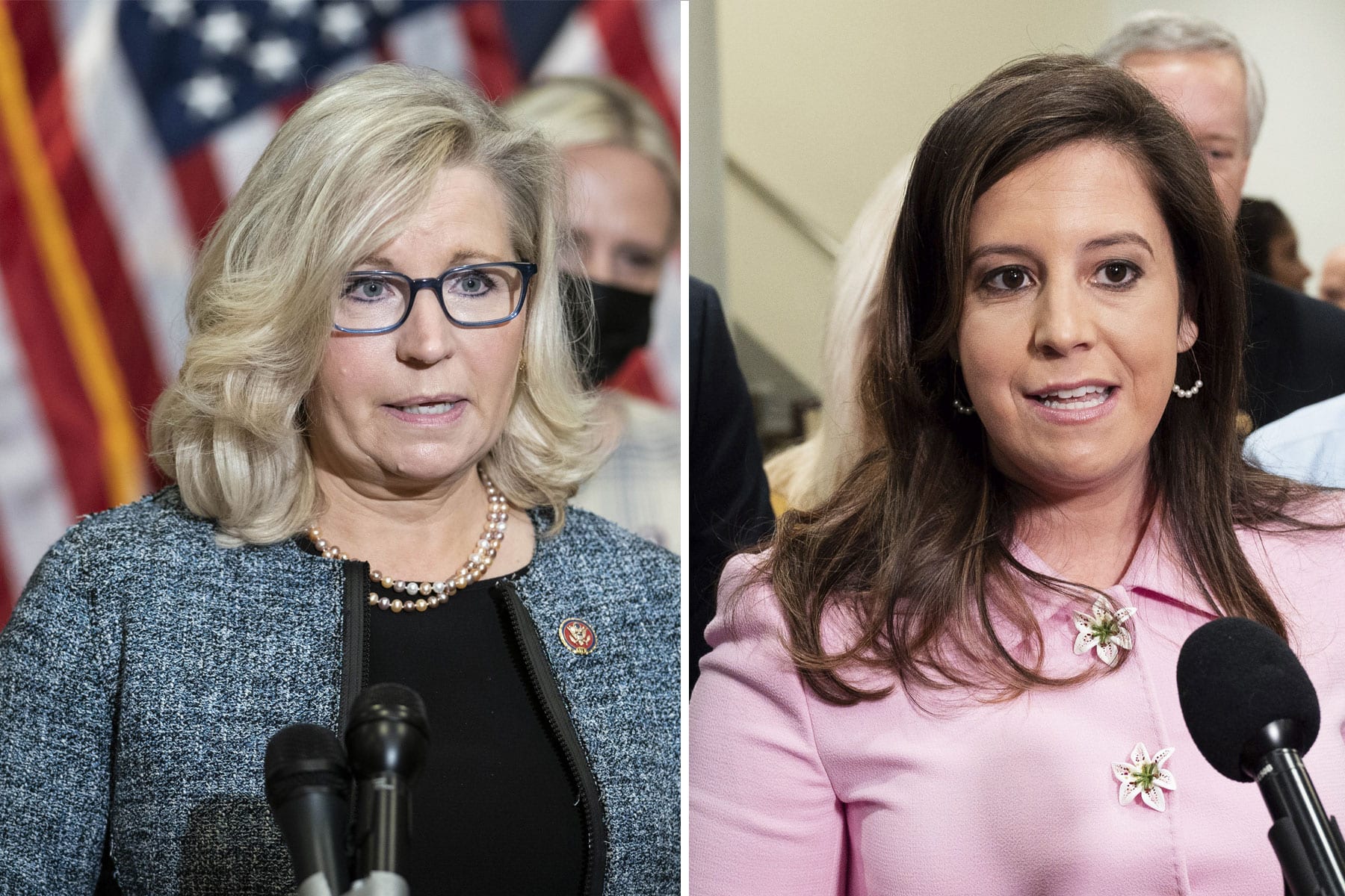 Liz Cheney and Elise Stefanik: The House Republican leadership battle