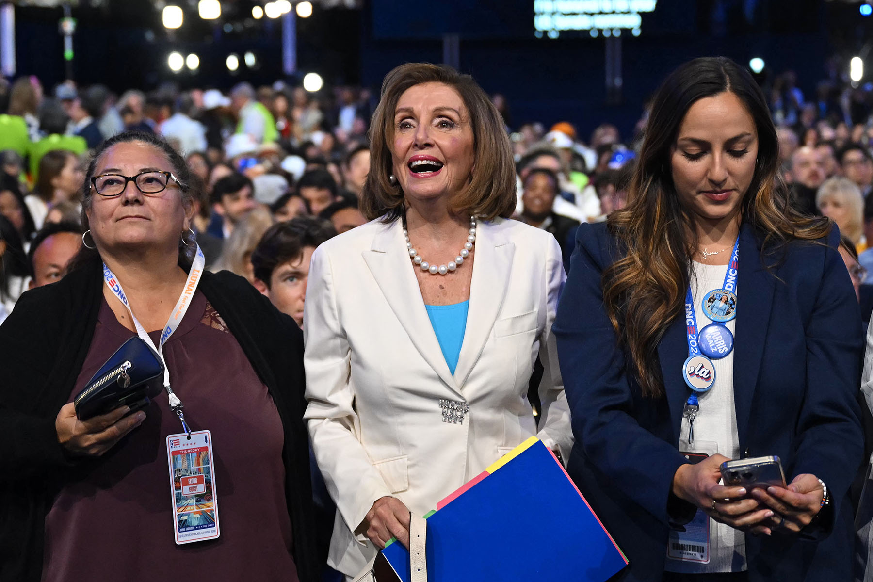 Why people are wearing white at the DNC