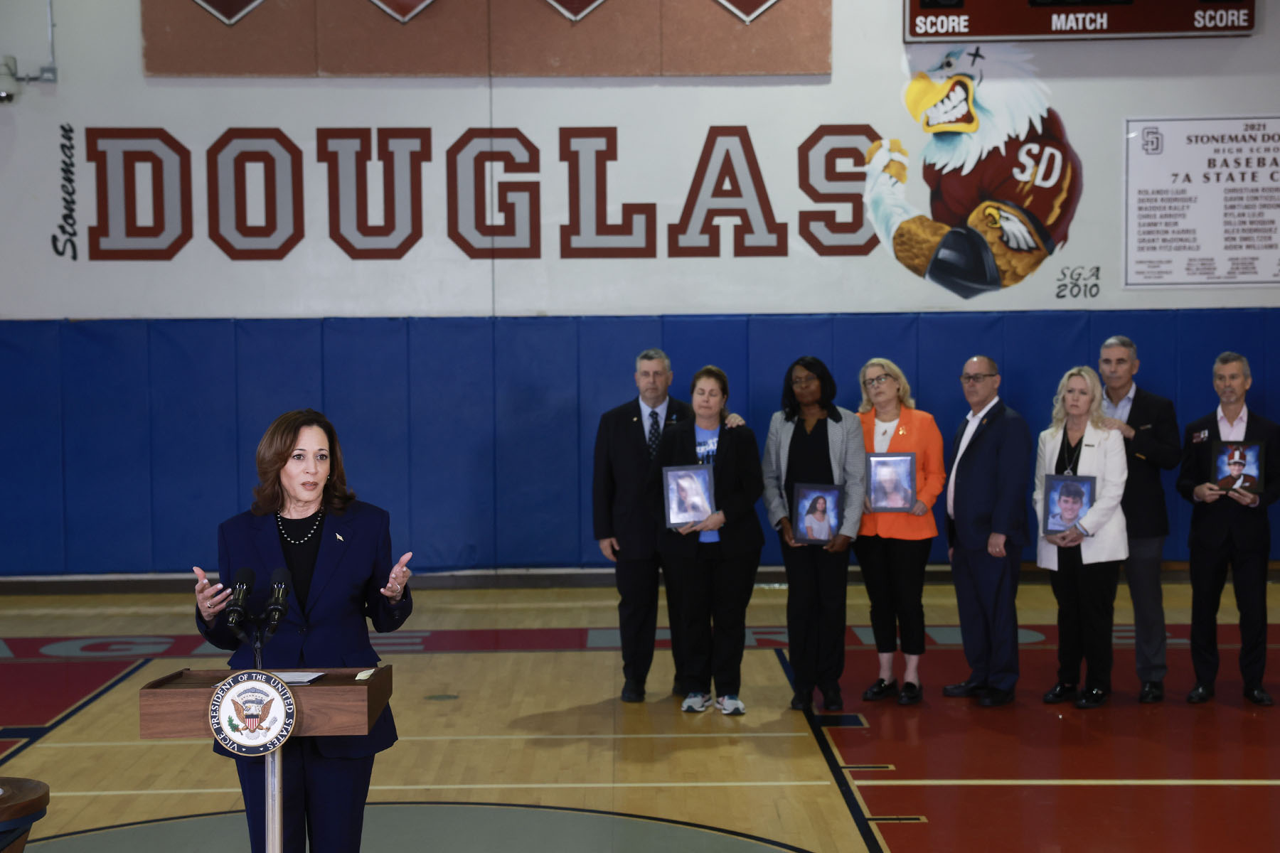 Kamala Harris’ gun policy has been shaped by survivors